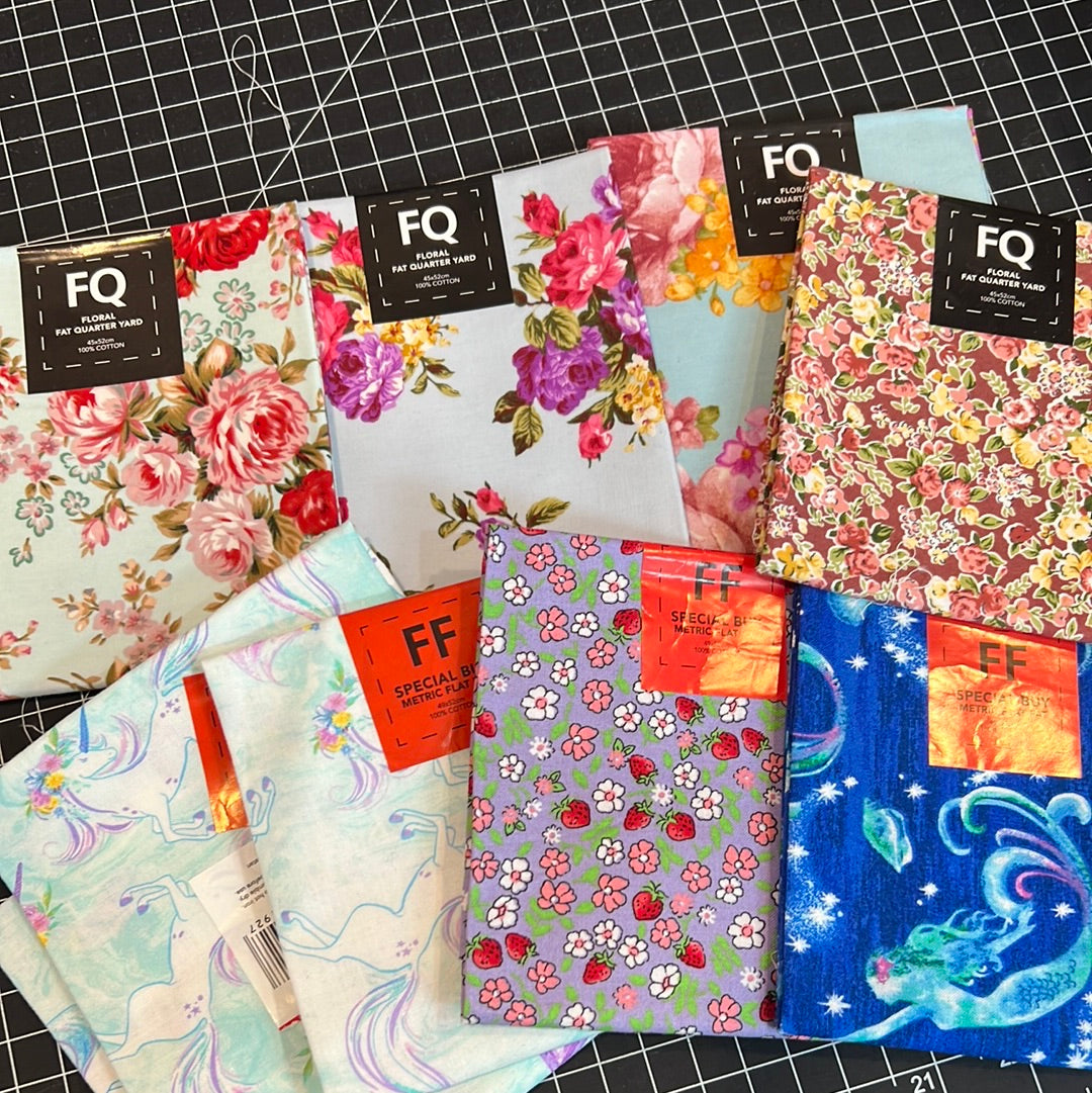Fabric Destash - Mixed Fat Quarter Pack– Elle David