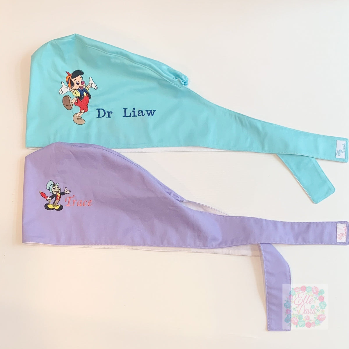 Scrub Cap ~ With Custom Embroidery– Elle David